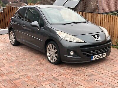 2012 (12) Peugeot 207 Mk1 Facelift 1.6 Hdi Fap Allure Grey – Accident ...